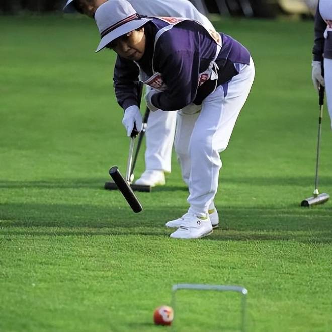 Gateball Artificial Turf with Rough Surface & High Fraction